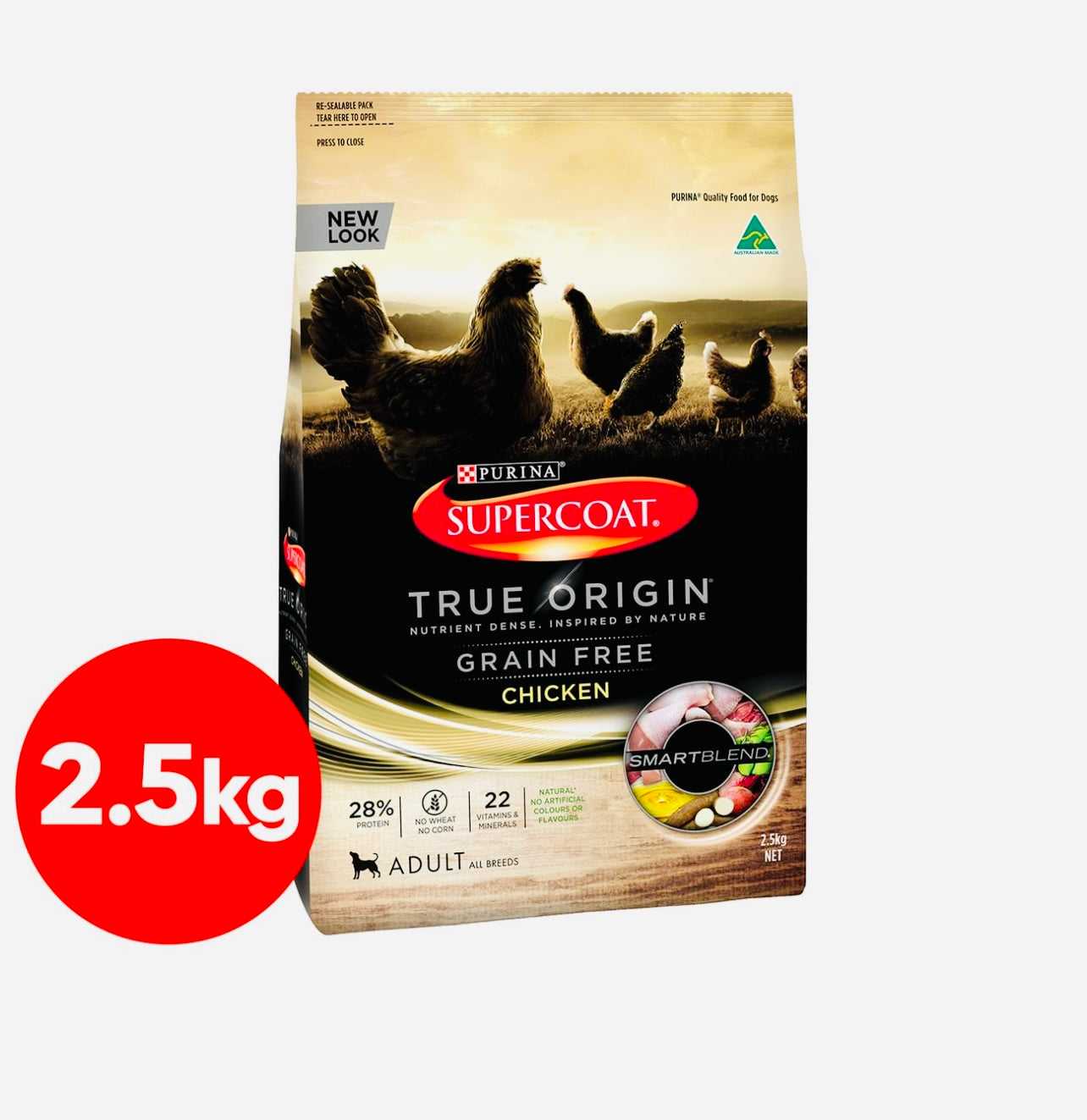 Purina Supercoat True origin 2.5kg – OZ PETS STORE